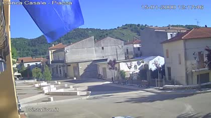 Conca Casale - Piazza Chiesa, Italia - Cámaras web, webcam