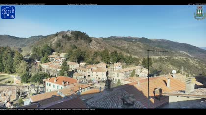 Capranica Prenestina - Vista panorámica, Italia - Cámaras web, webcam