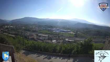 Knin - Restoran Tvrđava Knin - Panoramablick, Kroatien - Webcams