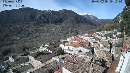 Pizzone - Panoramablick, Italien - Webcams