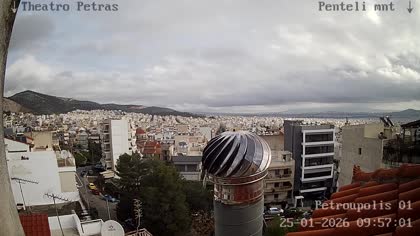 Petroúpoli - Vue panoramique, Grèce - Webcams