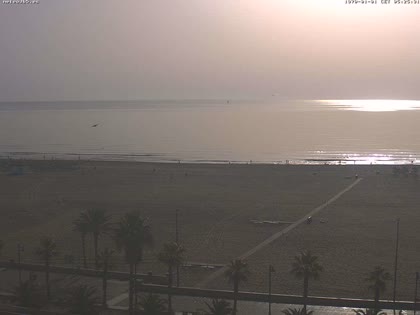 Valencia - Las Arenas Beach, Spain - Webcams