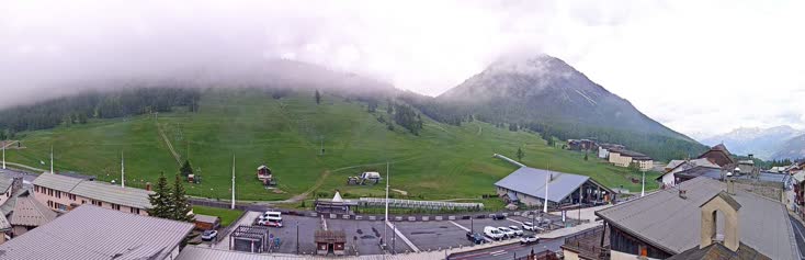 Colle del Monginevro - Stazione sciistica, Francia - Webcams