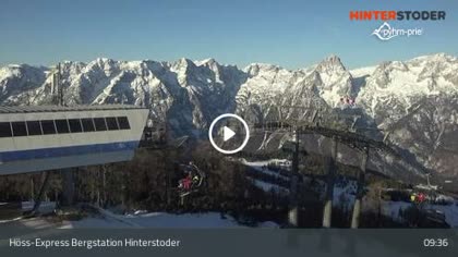 Hinterstoder - Höss-Express Bergstation, Österreich - Webcams