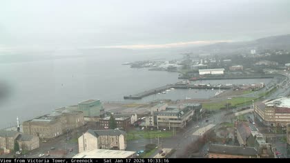 Greenock -Panoramic view, United Kingdom - Webcams