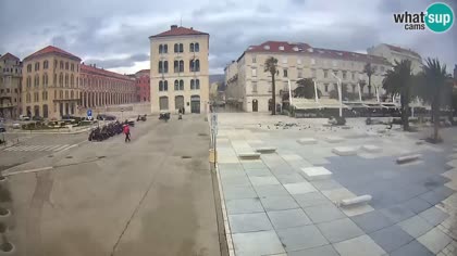 Split - Trg Republike, Croacia - Cámaras web, webcam