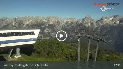 Hinterstoder - Höss-Express Bergstation, Austria - Webcams