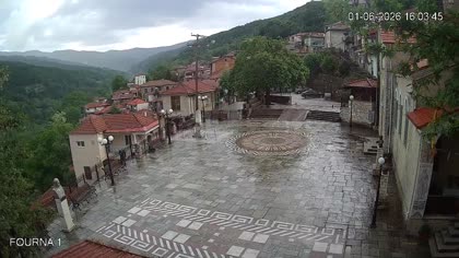 Fourna - Village Square, Greece - Webcams