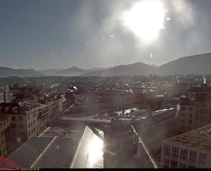 Geneva - Panoramic view, Switzerland - Webcams