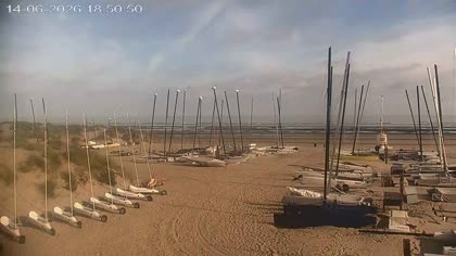 Koksijde - Oostduinkerke - Strand, Belgien - Webcams