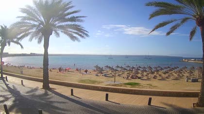 Mallorca - Can Pastilla - Strand, Spanien - Webcams