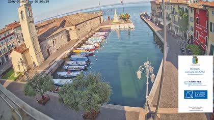 Webcam Lazise Hafennull
