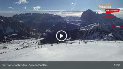 Val Gardena - Seceda, Italy - Webcams