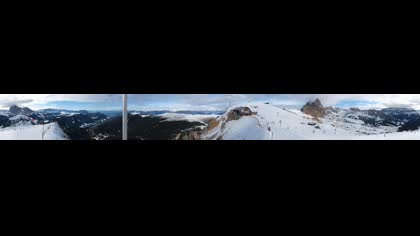 Val Gardena - Seceda - Vista panoramica, Italia - Webcams
